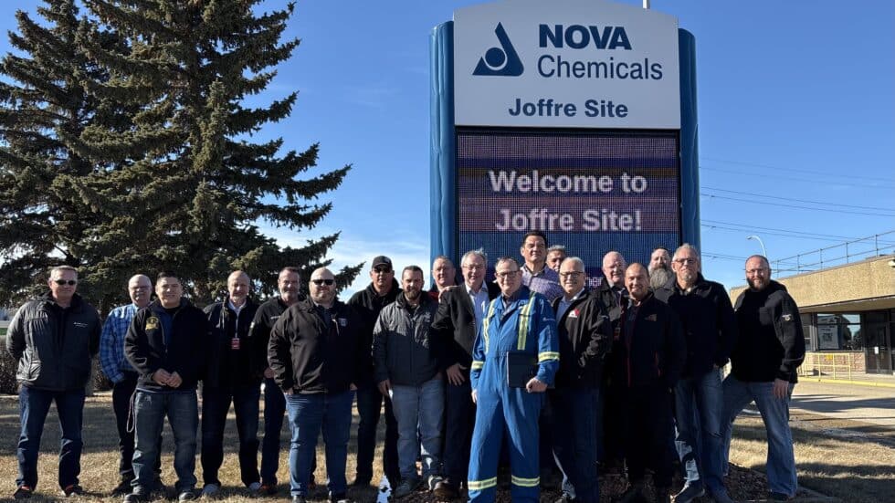 BTA Executive Board Visits NOVA Chemicals Joffre Site - Building Trades ...
